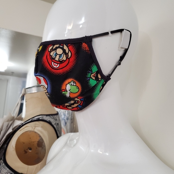 Accessories | Face Mask Toad From Mario Bros | Poshmark